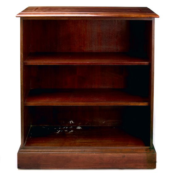 Bonhams : A Victorian style mahogany open bookcase