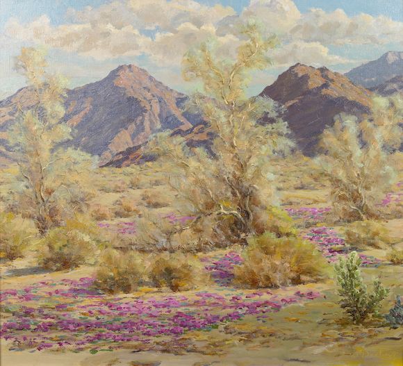 Bonhams : William S. Darling (American, 1882-1963) 'Smoke Trees and ...