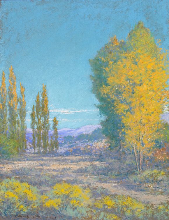 Bonhams : William Louis Otte (American, 1871-1957) 'The edge of the ...
