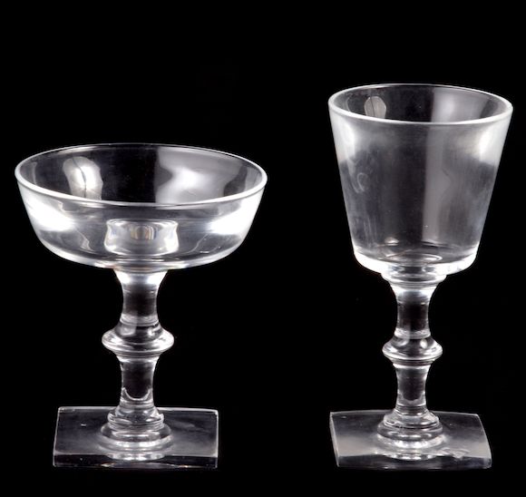 Bonhams : A collection of Steuben glass stemware