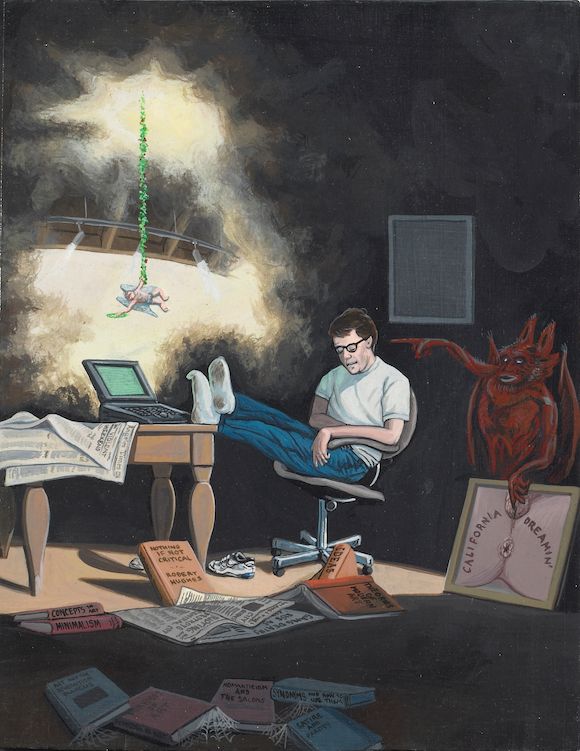 Bonhams : Sandow Birk (American, born 1962) The Critic's Dream (after ...