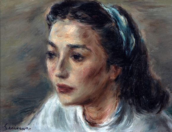 Bonhams : Sueo Serisawa (Japanese/American, 1910-2004) Mary with ...