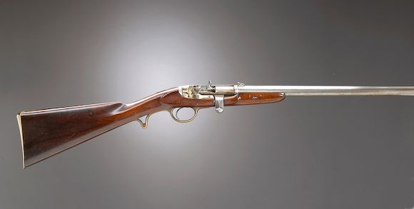 Bonhams : A rare Joseph Needham's Patent breechloading needlefire carbine