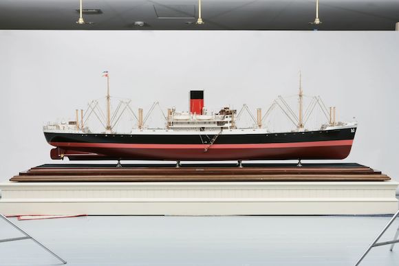 Bonhams : A large shipbuilders' model of the T.S.M.V. "Glenearn" for ...