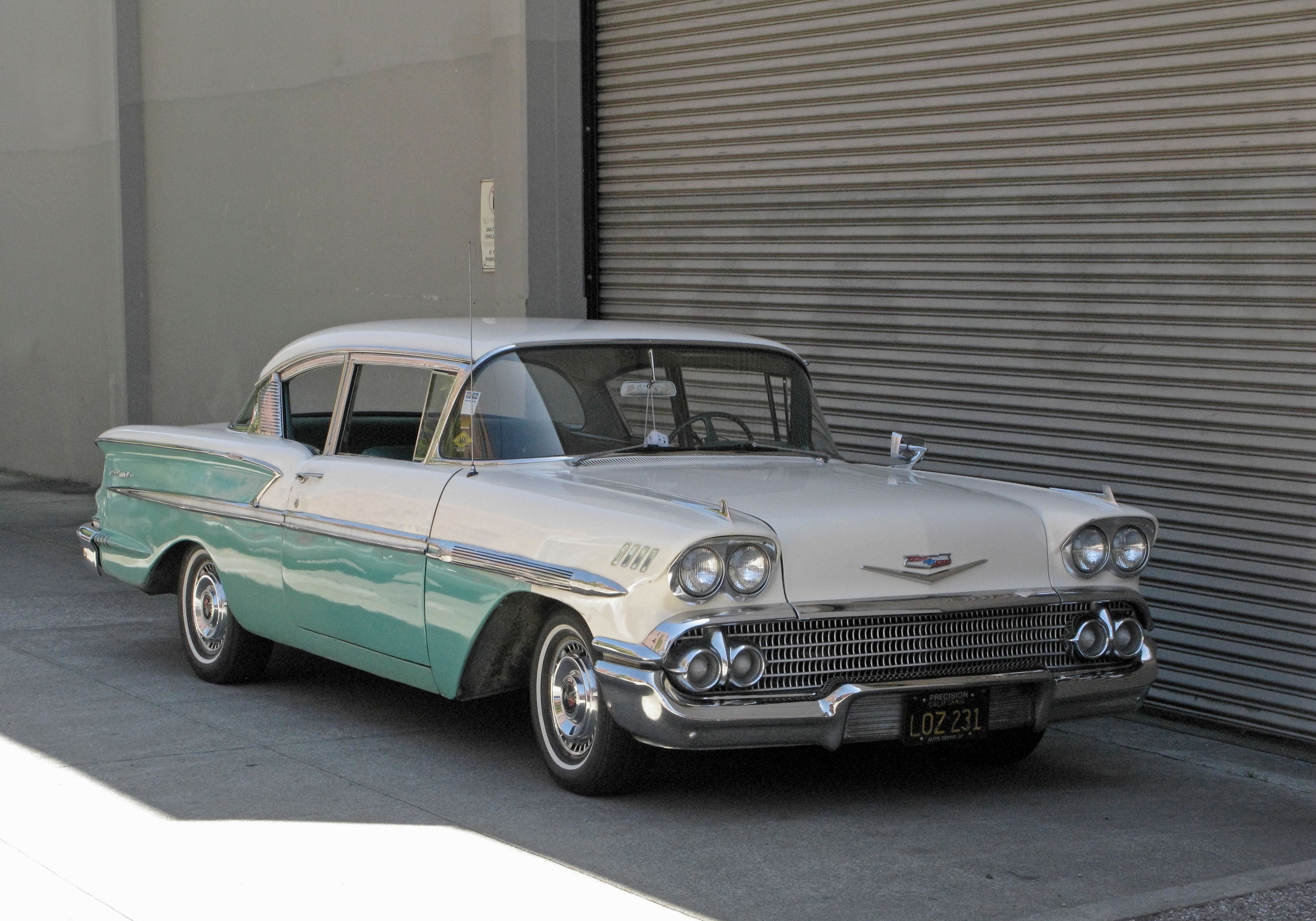 1958 Chevrolet Bel Air Coupe Chassis no. F58F165912 - auctions & price ...