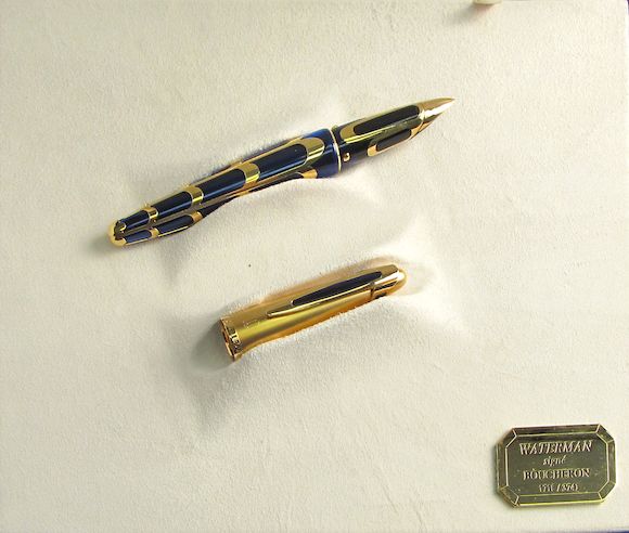 Bonhams : Waterman Limited Edition Edson Boucheron Fountain Pen