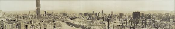 Bonhams : R.J. Waters & Co. The Ruins of San Francisco;