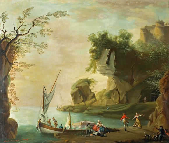 Bonhams : Follower of Charles François Lacroix (French, born circa 1700 ...