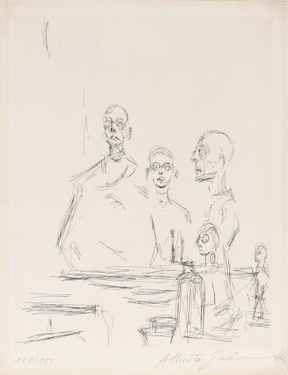 Bonhams : Alberto Giacometti (Swiss, 1901-1966); Sculptures dans l ...