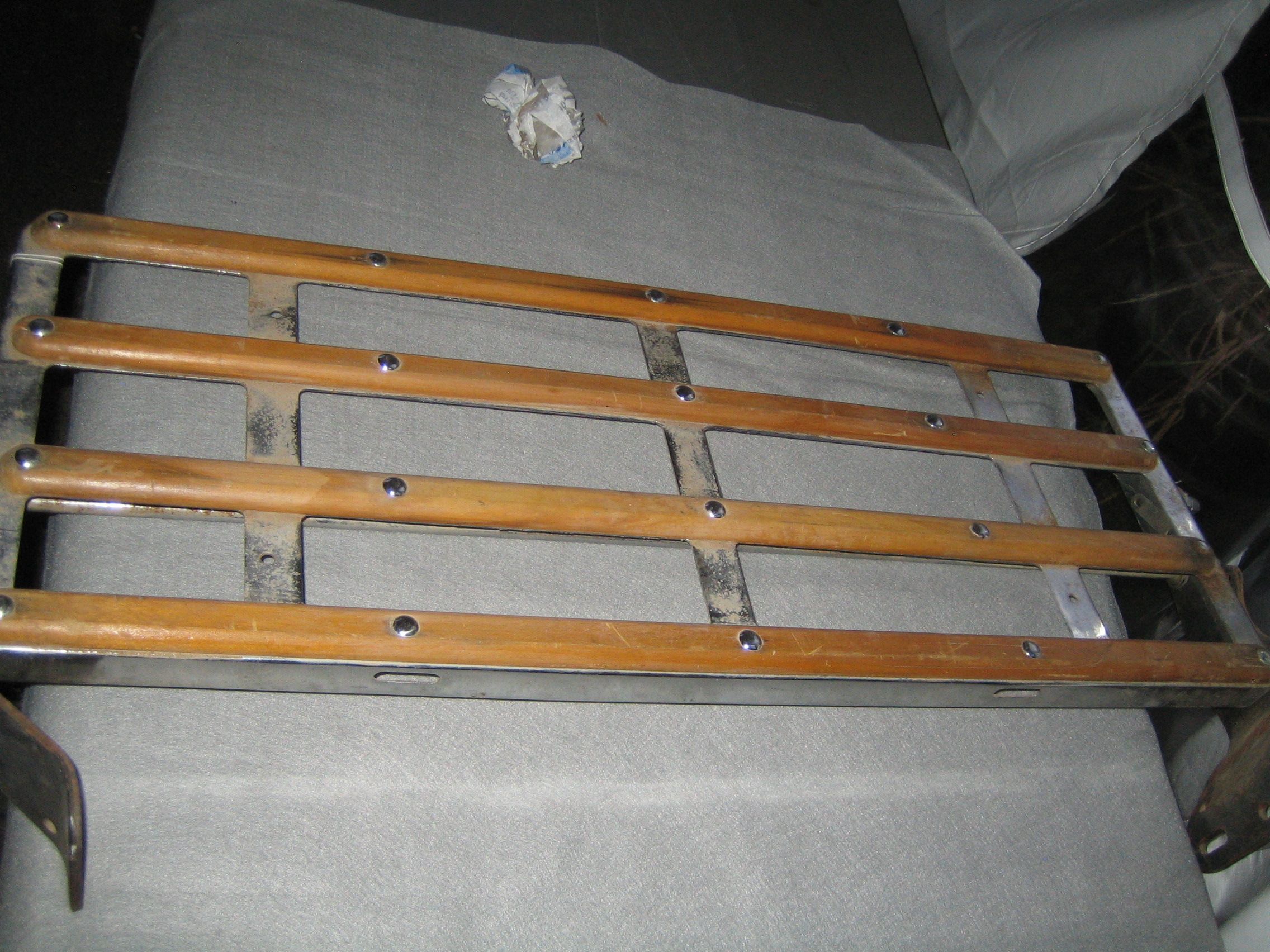 Bonhams Cars : A 1932 Ford luggage rack,