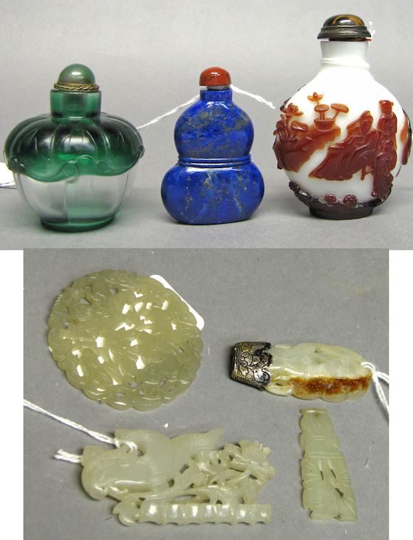 Bonhams : A group of seven Chinese decorations