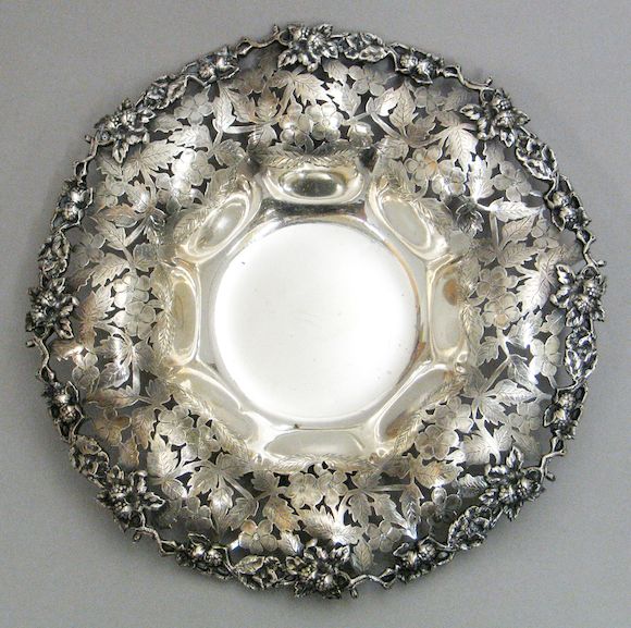 Bonhams : Canadian Sterling Berry Bowl by Birks
