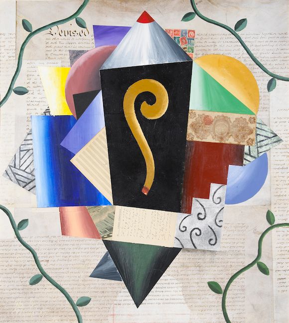 Bonhams : Dan Rizzie (American, born 1951) Marfa, 1987 35 1/2 x 32in ...