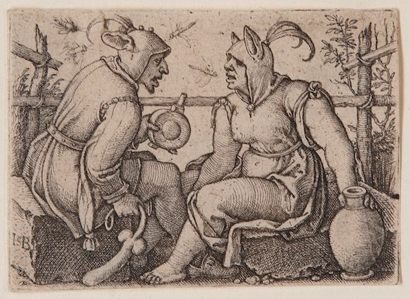 Bonhams : Hans Sebald Beham (German, 1500-1550); Fool and the Foolish ...