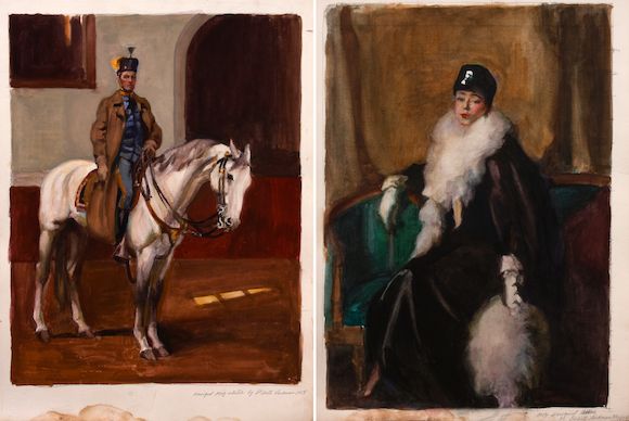 Bonhams : DeWitt McClellan Lockman (American, 1870-1957) Seated woman ...