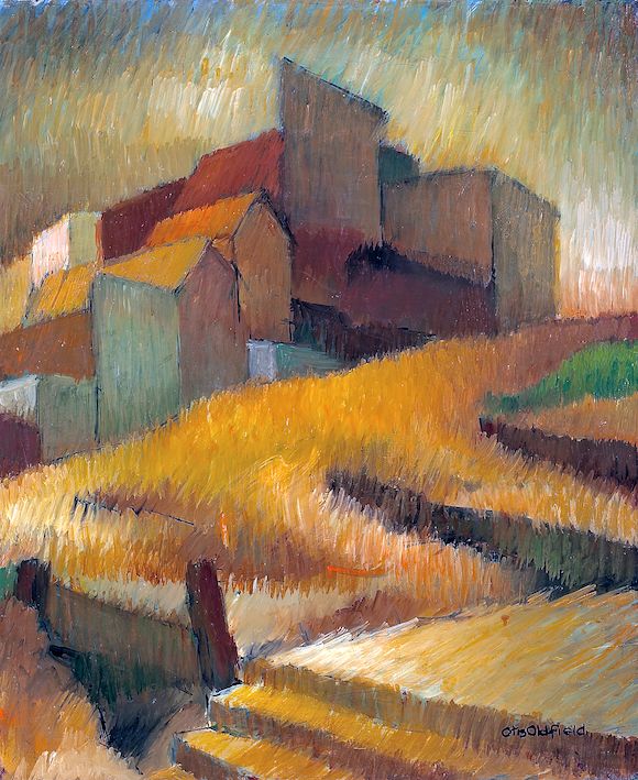 Bonhams : Otis William Oldfield (American, 1890-1969) Old Telegraph ...