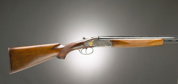 Bonhams : A 28 gauge Italian o/u shotgun with extra set of rifle ...
