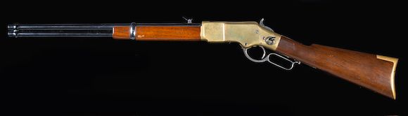 Bonhams : A miniature Winchester Model 1866 rifle by Tom P. Weston