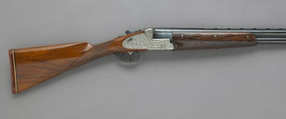 Bonhams : A 12 gauge Italian sidelock ejector o/u shotgun by Bruno ...