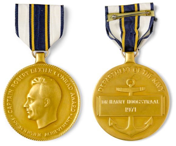 Bonhams : The Captain Robert Dexter Conrad Gold Medal for Scientific ...