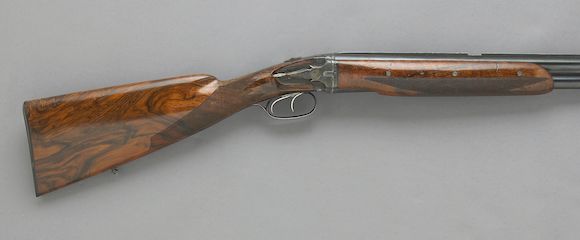 Bonhams : An unusual 12 gauge side-opening ejector gun