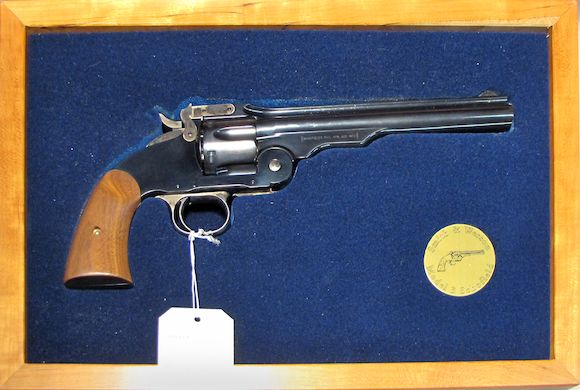 Bonhams : A cased Smith & Wesson reproduction No. 3 Schofield revolver