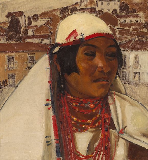 Bonhams : Catharine Carter Critcher (American, 1868-1964) A woman in ...