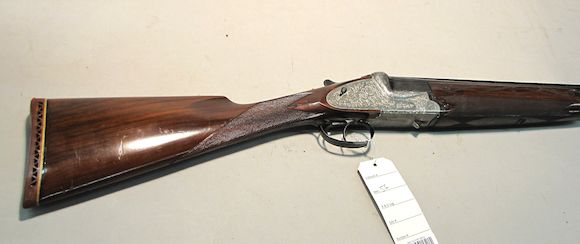 Bonhams : A 12 gauge Italian sidelock ejector o/u shotgun by Bruno ...