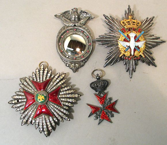 Bonhams : A lot of insignia of orders and fraternal groups
