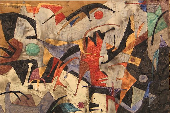 Bonhams : Leonard Edmondson (American, 1916-2002) Untitled, 1953 16 x ...