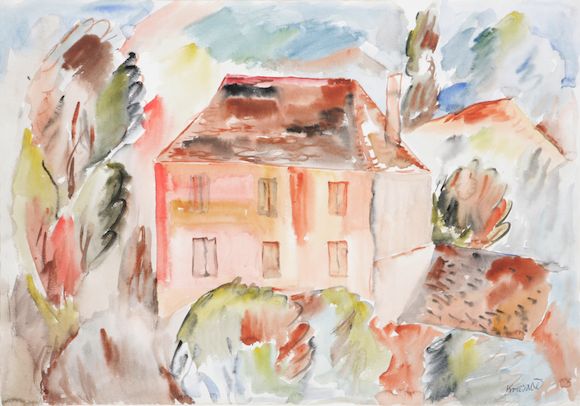 Bonhams : Peter Krasnow (American, 1886-1979) The Mayor's House ...