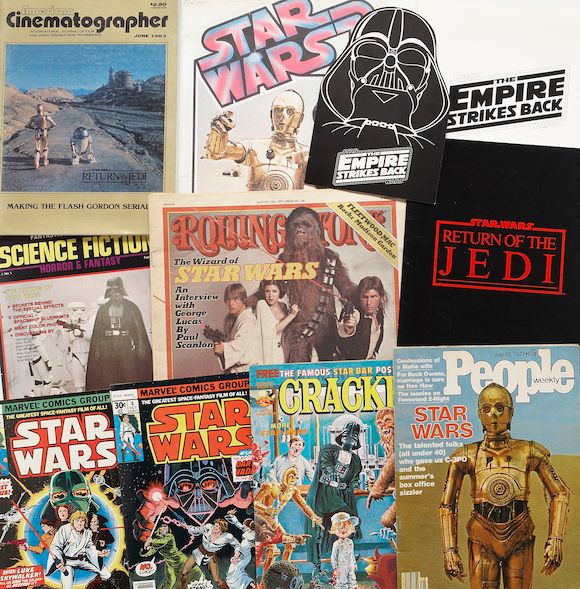 Bonhams : A collection of paper items related to Star Wars, 1970s-1980s