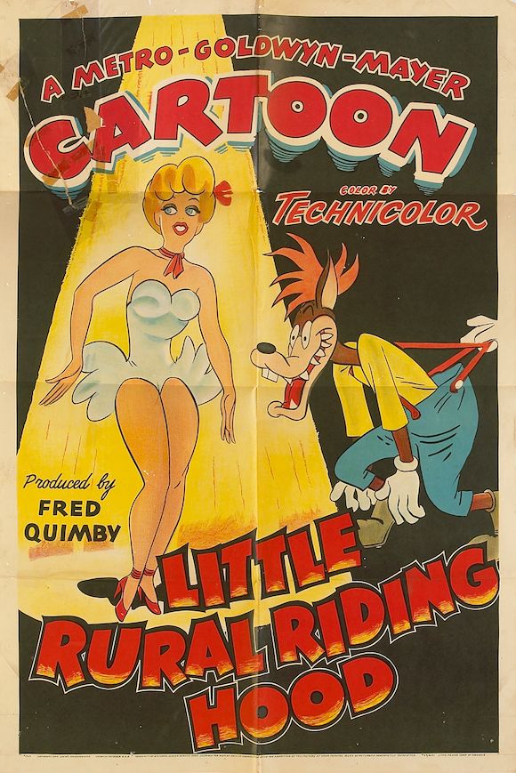 Bonhams : An "animation" group of one-sheet folded film posters, 1940s ...