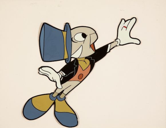 Bonhams : A Walt Disney celluloid of Jiminy Cricket from the Mickey ...