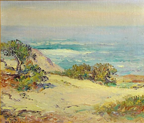 Bonhams : Charles Henry Harmon (American, 1859-1936) A coastal view 12 ...