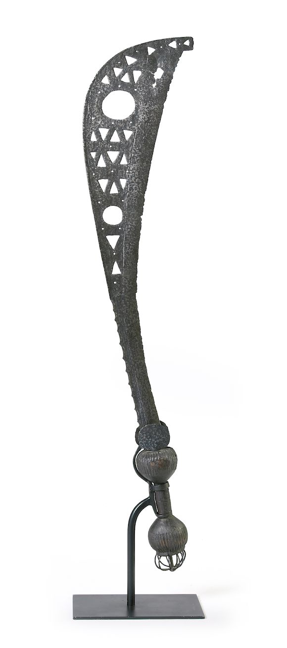 Bonhams : An Akan, Angibelikrou region, state sword, afena, Ghana/Ivory ...