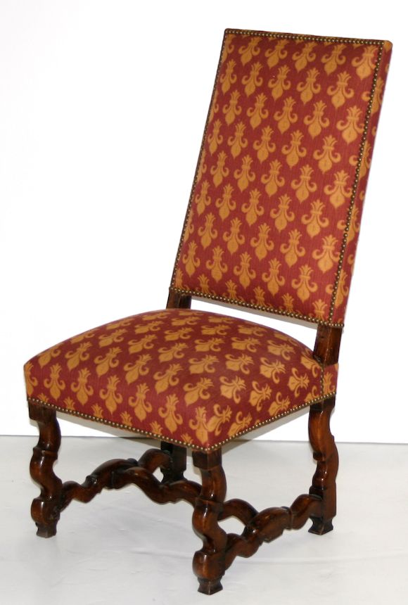 Bonhams : A Louis XIV walnut side chair late 17th/early 18th century