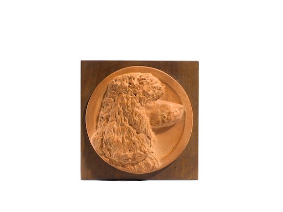 Bonhams : Richard Fath (French, 1900-1952) A terracotta plaque modelled ...