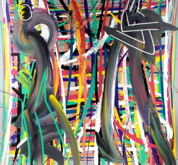 Bonhams : Don Suggs (American, born 1945) Stichomythia I, 1980 72 x 74in