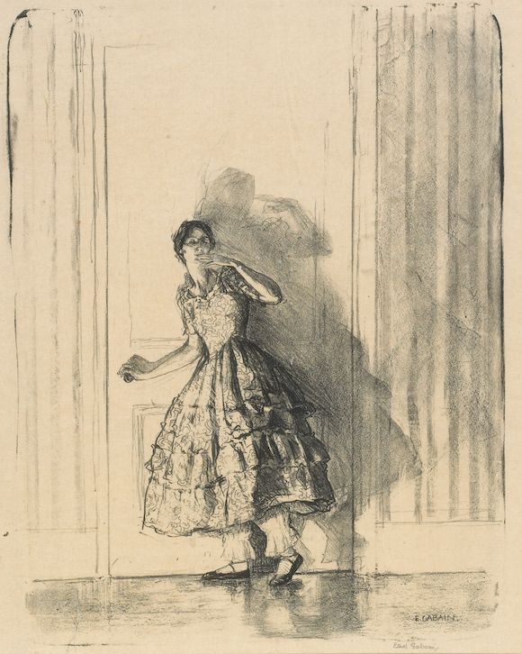 Bonhams : Ethel Gabain (French, 1883-1950); Madame Figaro;