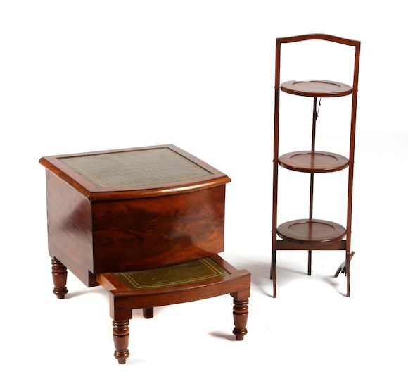 Bonhams : A group of two Georgian style plate stands