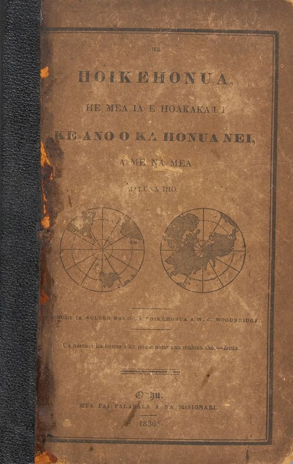 Bonhams : WOODBRIDGE, WILLIAM CHANNING.