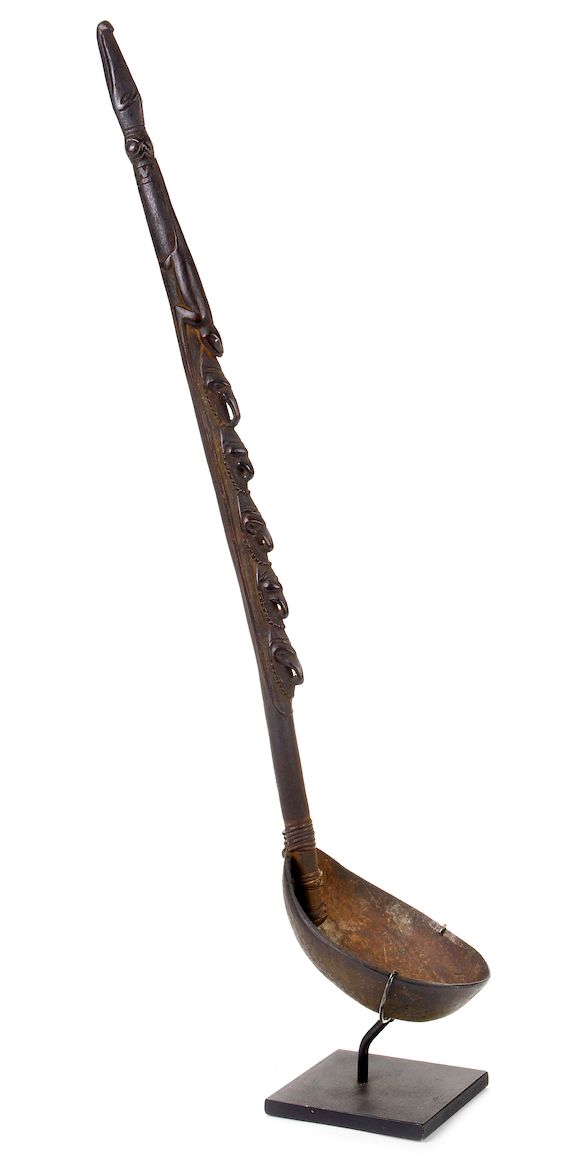 Bonhams : Ceremonial Spoon, Sepik River, Murik Lakes, Papua New Guinea