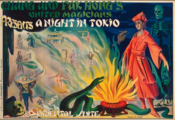 Bonhams : A vintage magic poster, circa 1920s