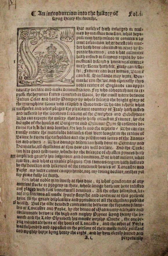 Bonhams : HALL, EDWARD. D.1547.