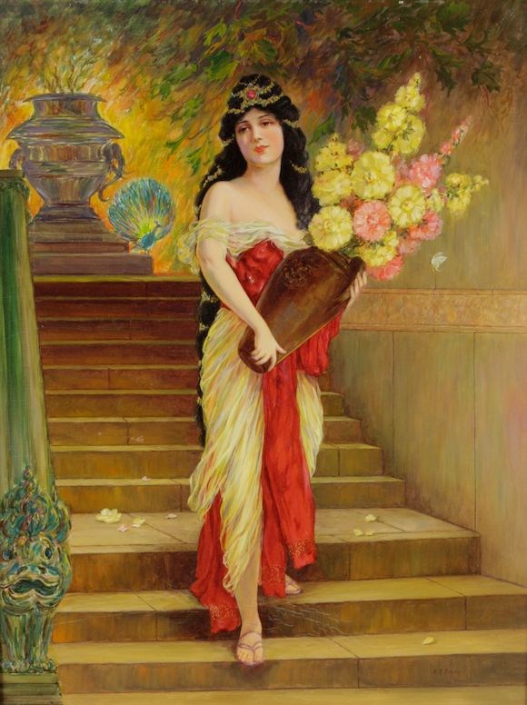 Bonhams : Lillian Reubena Deane (American, 1881-1972) Odalisque ...