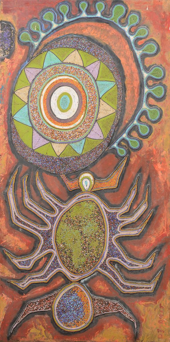 Bonhams : Chief Jimoh Buraimoh (Nigerian, born 1943) Spider 48 1/4 x ...