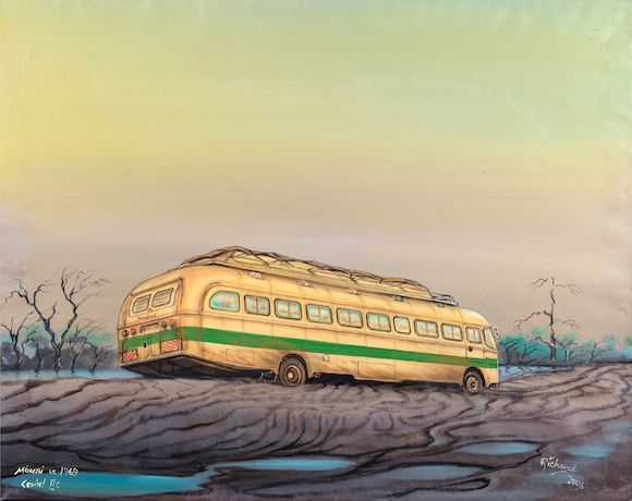 Bonhams : Richard Onyango (Kenyan, born 1960) Mbuni 1969 31 5/16 x 39 3 ...