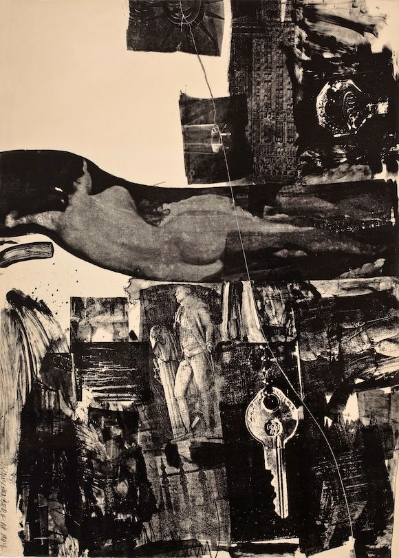 Bonhams : Robert Rauschenberg (American, 1925-2008); Breakthrough I;