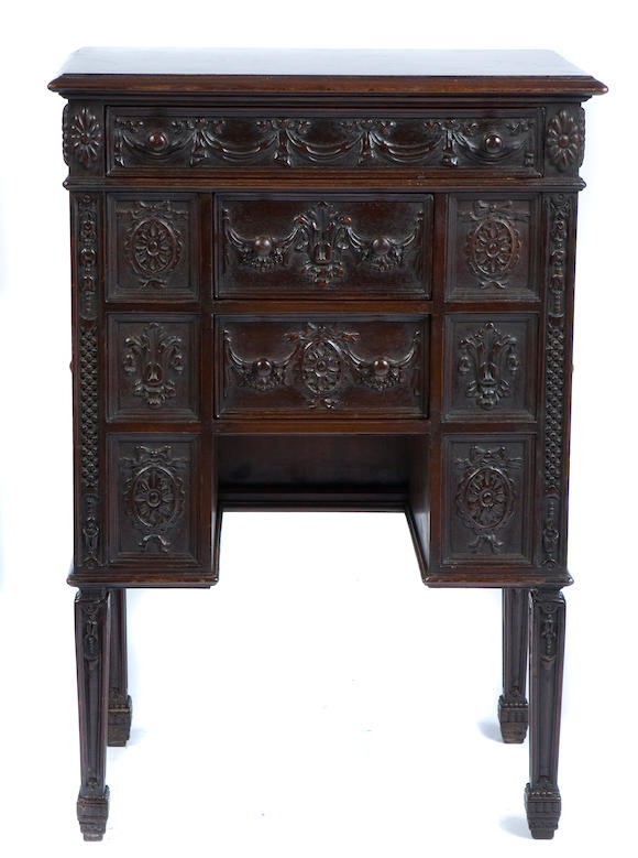 Bonhams An Adams Style Mahogany Cabinet